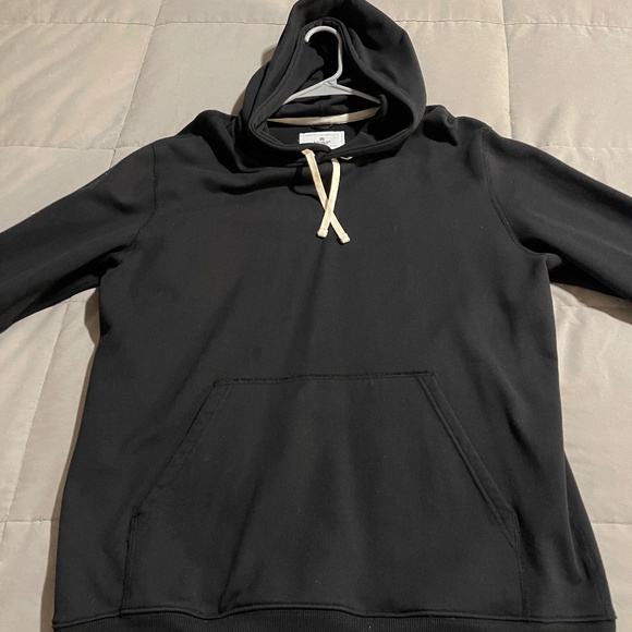 Reigning Champ | Shirts | Reigning Champ Hoodie Mens Black Classic Fit ...
